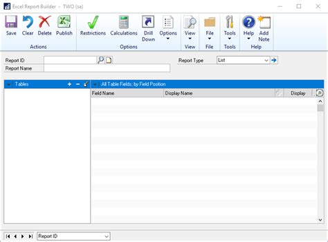 Excel Report Builder Excel Reports Adding Excel Reports