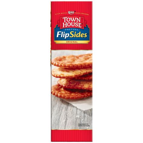Kelloggs Town House Flipsides Oven Baked Crackers Original 92 Oz 9