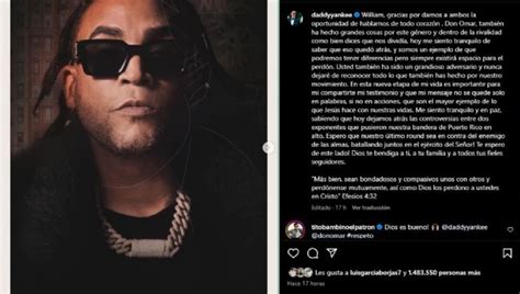 Daddy Yankee y Don Omar Por qué estaban peleados y desde cuándo Sonica
