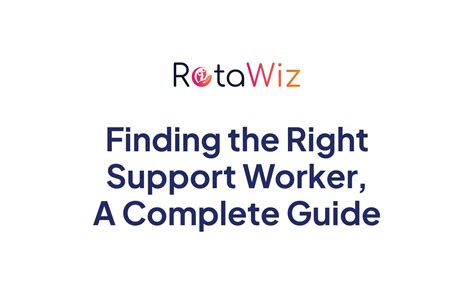 Finding The Right Support Worker A Complete Guide Best Free Rostering Ndis Software Provider