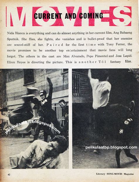 Pelikula Atbp Ang Babaeng Isputnik Literary Song Movie Magazine March 23 1963