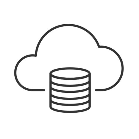 Cloud Server Data Computing Icon Download On Iconfinder
