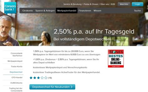Consorsbank Depotübertrag mit Prämie Depotwechsel Bonus Forexhandel