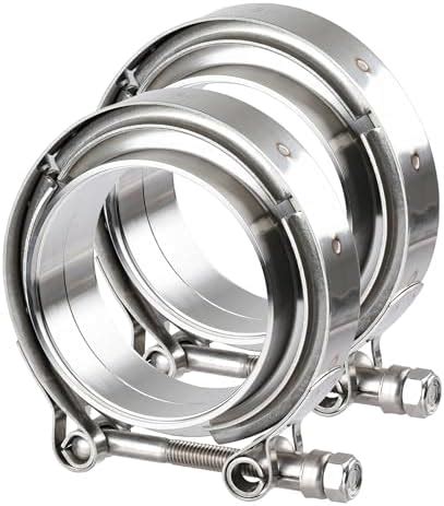 Amazon Ucreative 3 0 Inch V Band Clamp With Flange Male Female 304