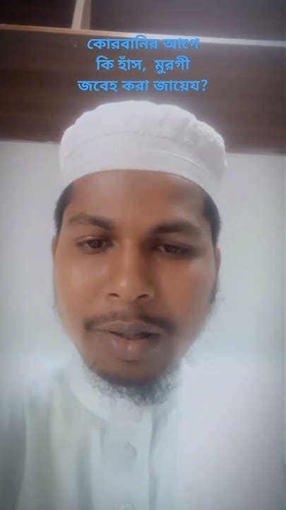 কোরবানির আগে কি হাঁস মুরগী জবেহ করা জায়েয Youtube