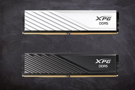 Xpg представила низкопрофильные модули памяти Lancer Blade Ddr5