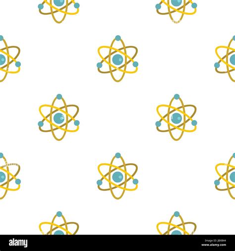 Atom Pattern Seamless Stock Vector Image And Art Alamy
