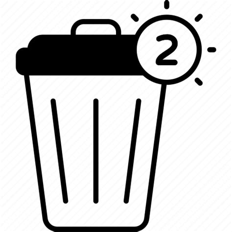 trash notification deleted erase letter mail message notification