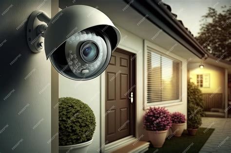 Premium Photo Running Security Cctv Cameras At Home