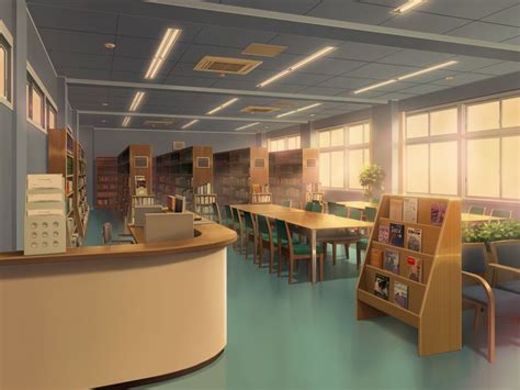 フリー素材 背景 学校図書室 2 図書室 フリー素材 背景 図書館 イラスト