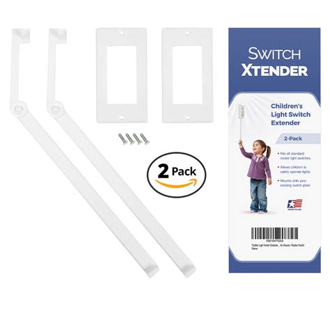 Horizontal Light Switch Extender