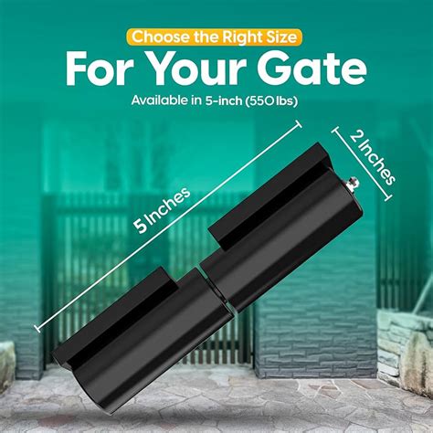 Metal Gate Hinges With Ball Bearing 5 Inch Heavy Duty Weld On Hinges