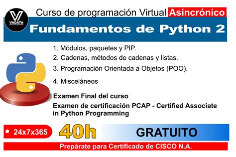 MTPE Fundamentos de Python Vadata Perú