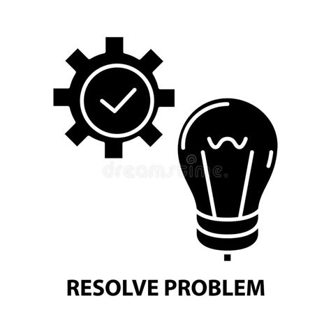 Illustration Of Resolve Problems Stock Illustration Illustration Of