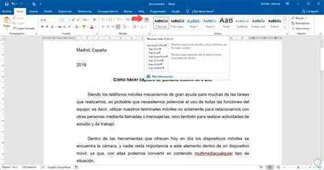 Aggiungere O Rimuovere Un Righello In Word Passo Dopo Passo