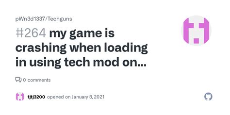 My Game Is Crashing When Loading In Using Tech Mod On Forge Issue PWn D