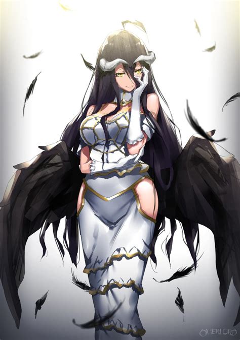 Albedo Overlord Drawn By Pyzcathxtech Danbooru