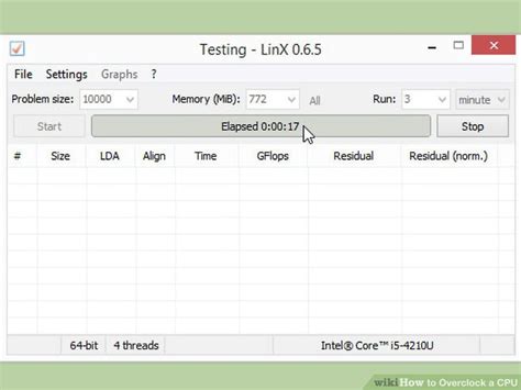 How To Overclock A Cpu With Pictures Wikihow