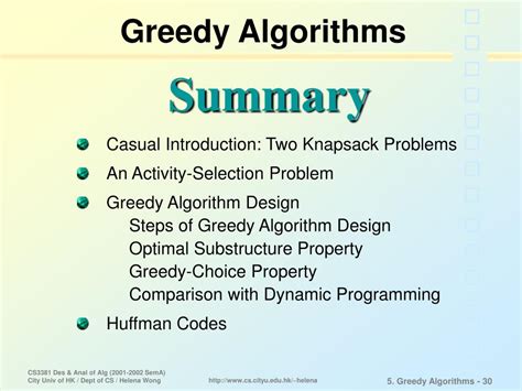 Ppt Greedy Algorithms Powerpoint Presentation Free Download Id4643945