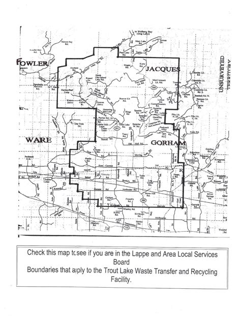 Boundary Maps Gorham Township