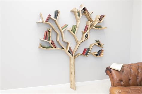 The Old Oak Tree Shelf A Detailed And Intricate Tree Shelf Design