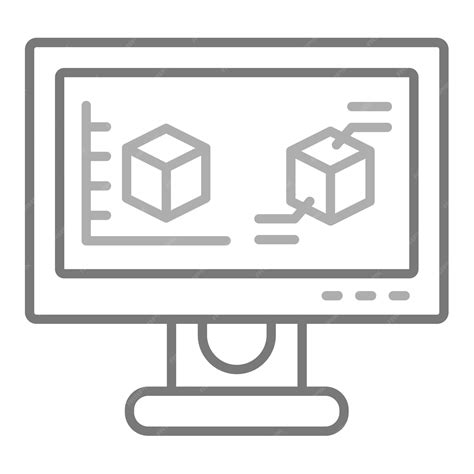 Premium Vector 3d Modeling Icon