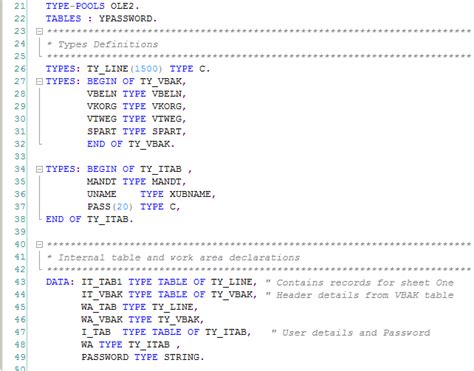 Ole Abap Code With Password Protected Excel Sheet Sap Community