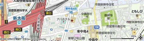 大阪府大阪市東淀川区東中島4丁目11の地図 住所一覧検索｜地図マピオン