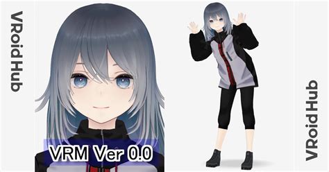 【Free model】Ao 【VRM Ver0.0】【Free】カジュアル服装モデル - VRoid Hub