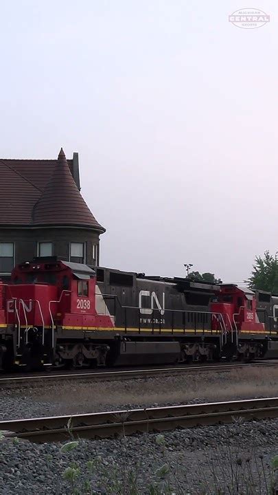 Cn Dash 8 Funeral Train Youtube