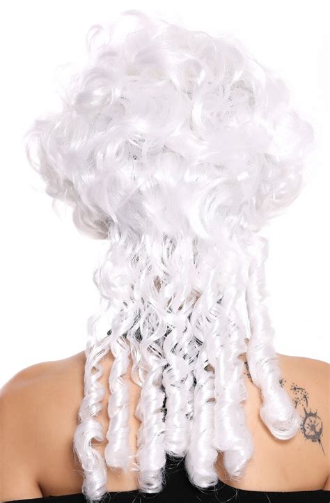 Wig Ladies Carnival Baroque Renaissance Romantic Spiral Curls Backcombs