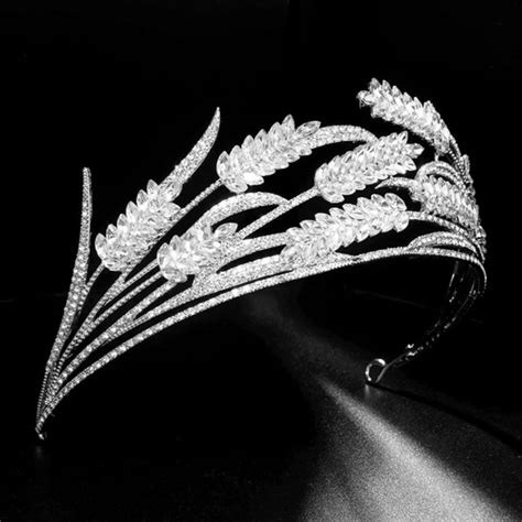 Vintage Diamond Wedding Bridal Tiara Luxury Vintage Bridal Crown Prom