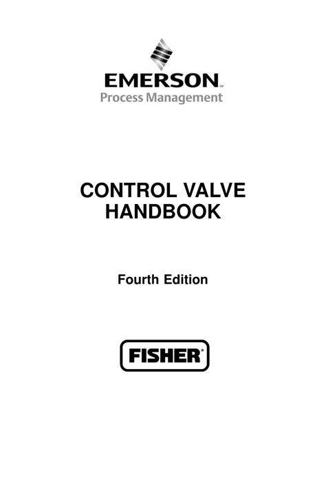 PDF CONTROL VALVE HANDBOOK Fourth Edition