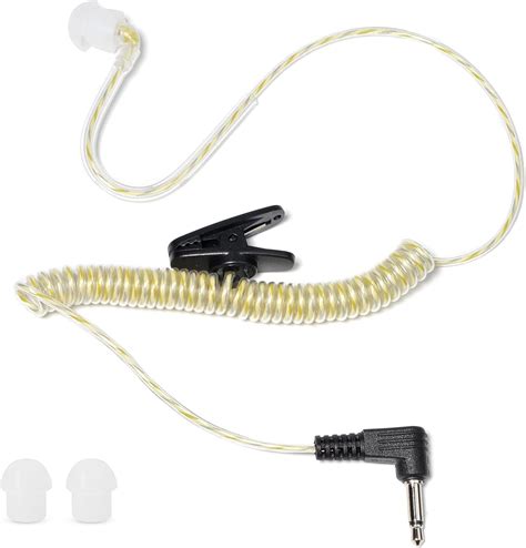 Uayesok 3 5mm Listen Only Earpiece For Radio Speaker Mic