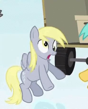 Derpy Hooves Flying Animated