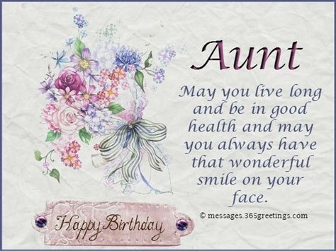 Birthday Wishes For Aunt Happy Birthday Aunt