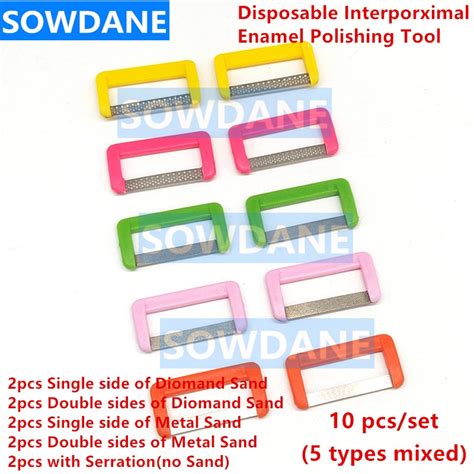 Disposable Dental Oral Adjacent Surface Polishing Strip Interproximal