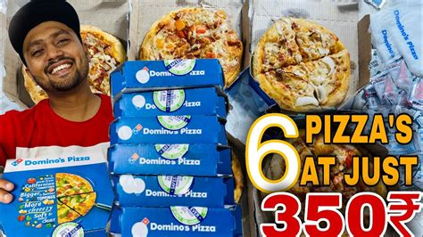 Dominos 6 Pizzas At Just 350₹ Dominos Pizza Offer Anshu Yadav