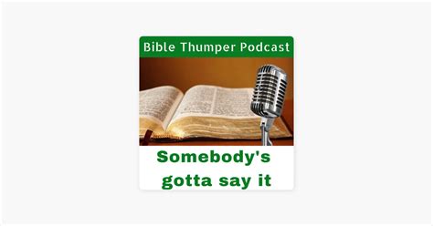 Bible Thumper Auf Apple Podcasts