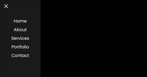 Hamburger Menu Toggle Animation 1