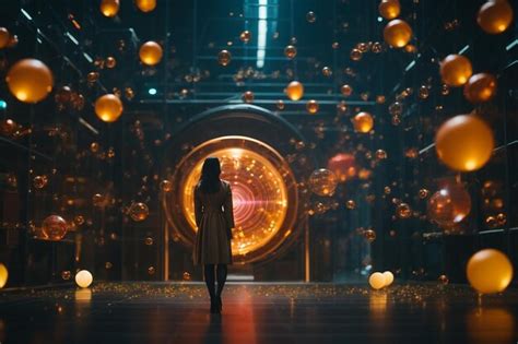 Premium Ai Image Quantum Visualizing The Uncertainty Of Quantum Mechanics Through Creative