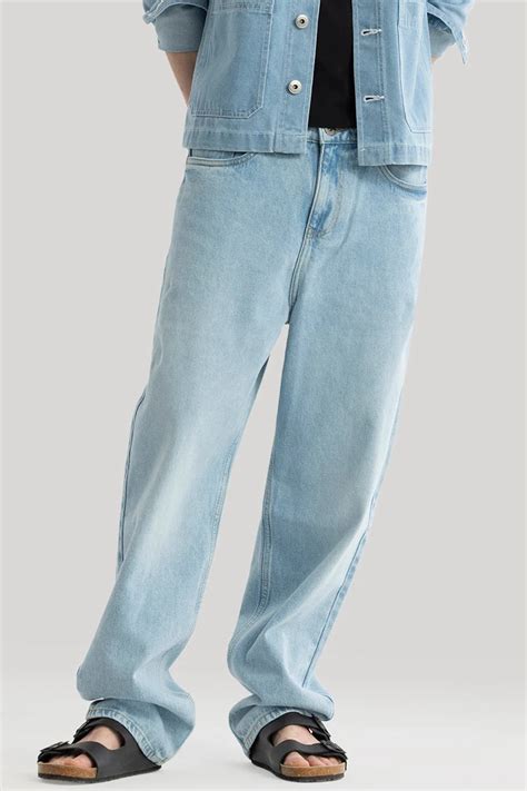 Buy Mens Lars Light Blue Loose Fit Jeans Online Snitch Snitch