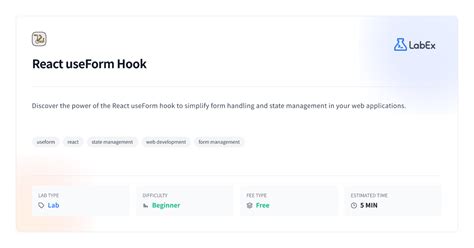 Mastering React Useform Hook Effortless Form Management Labex