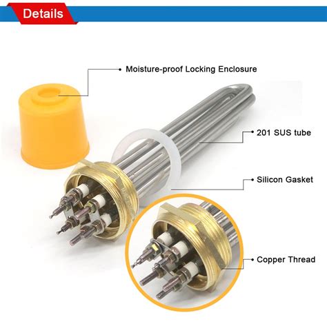 DN Immersion Heater Heating Element For Water Tank V V KW KW KW KW KW
