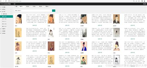 计算机毕业设计python知识图谱中华古诗词可视化 古诗词情感分析 古诗词智能问答系统 Ai大模型自动写诗 大数据毕业设计源码lw文档