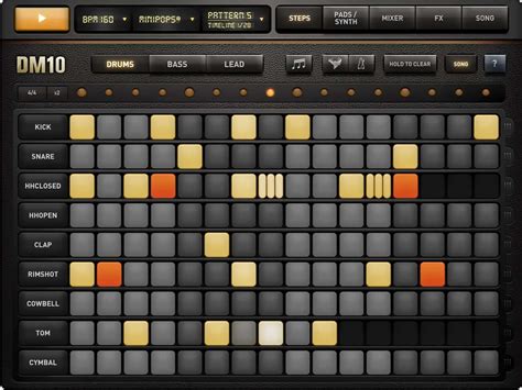 Fingerlab DM10 Drum Synth Machine For IOS Synthtopia