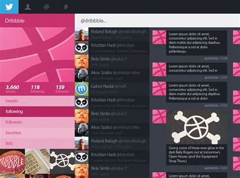 Twitter Redesign Concept On Behance