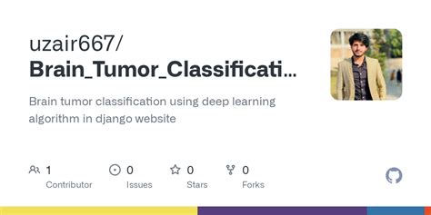 Github Uzair667braintumorclassification Brain Tumor