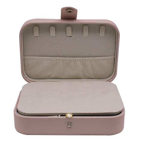 ALHAJERO ORGANIZADOR DE JOYAS ROSADO JTHOG855 Jtech