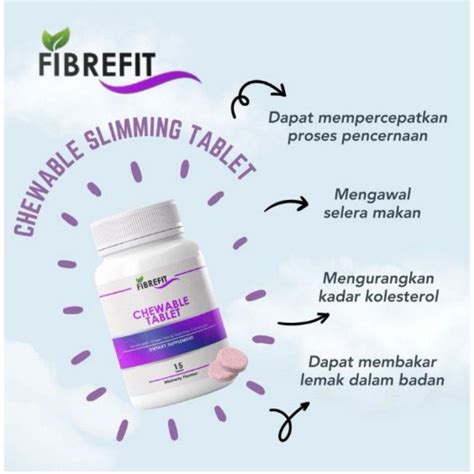 Fibrefit Chewable Tablet Shopee Malaysia